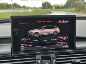 Grey Audi A6 2015 in Kaunas, with an engine capacity of 1.97 L and mileage of 212 thousand km for 10450 €, photo 13 on AUTOMOTO.COM.LV
