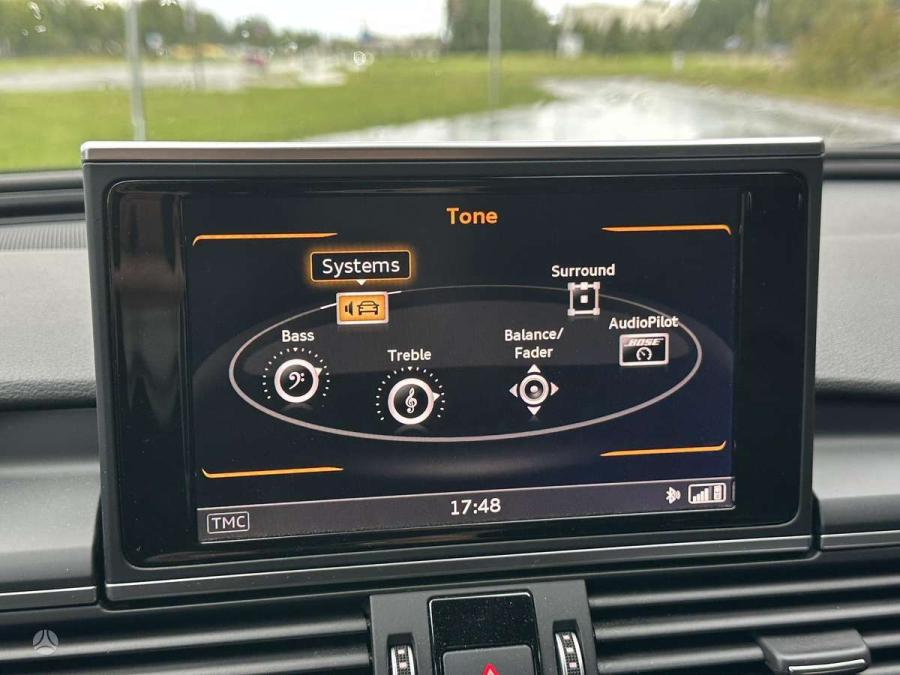 Grey Audi A6 2015 in Kaunas, with an engine capacity of 1.97 L and mileage of 212 thousand km for 10450 €, photo 14 on AUTOMOTO.COM.LV