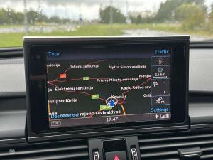 Grey Audi A6 2015 in Kaunas, with an engine capacity of 1.97 L and mileage of 212 thousand km for 10450 €, photo 15 on AUTOMOTO.COM.LV