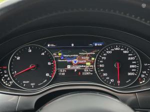 Grey Audi A6 2015 in Kaunas, with an engine capacity of 1.97 L and mileage of 212 thousand km for 10450 €, photo 16 on AUTOMOTO.COM.LV