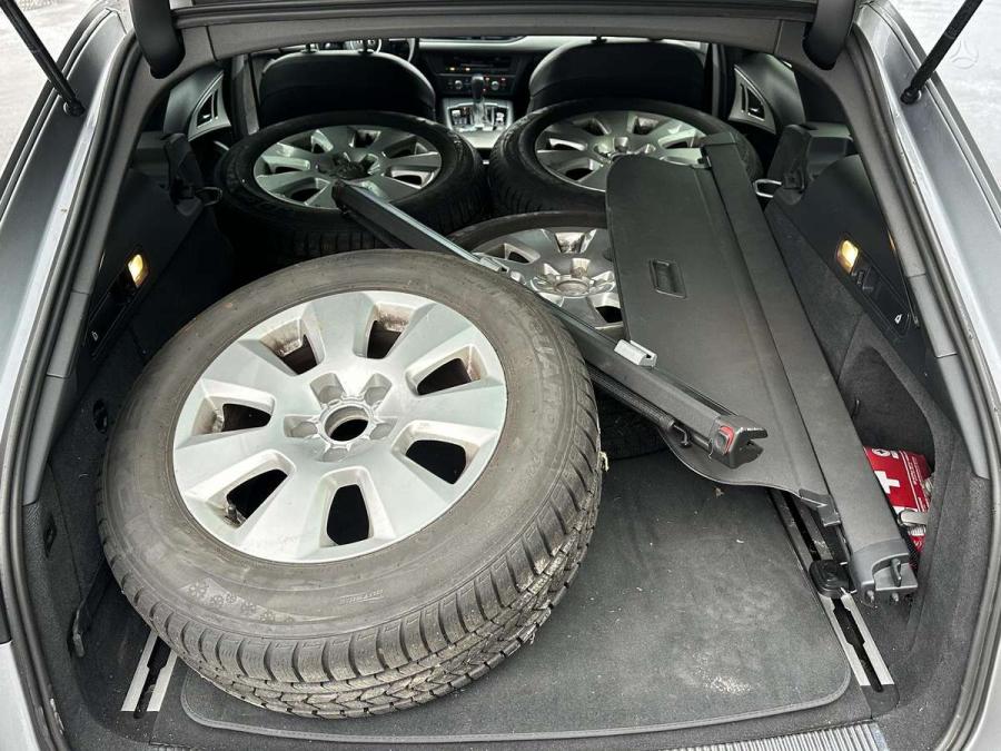 Grey Audi A6 2015 in Kaunas, with an engine capacity of 1.97 L and mileage of 212 thousand km for 10450 €, photo 20 on AUTOMOTO.COM.LV