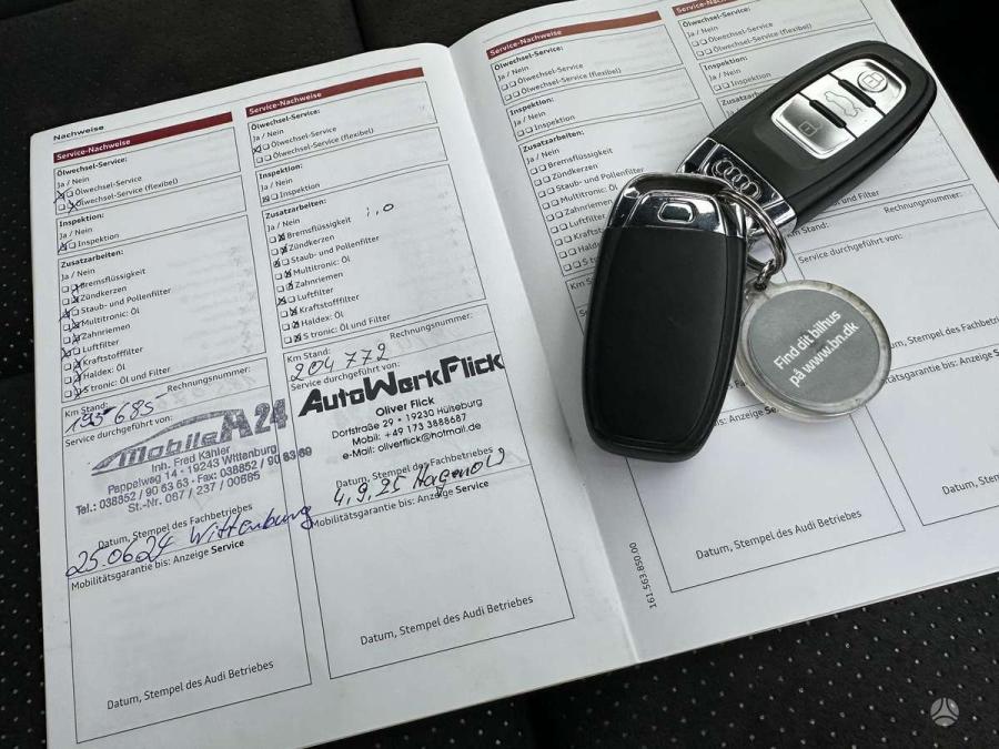 Grey Audi A6 2015 in Kaunas, with an engine capacity of 1.97 L and mileage of 212 thousand km for 10450 €, photo 27 on AUTOMOTO.COM.LV