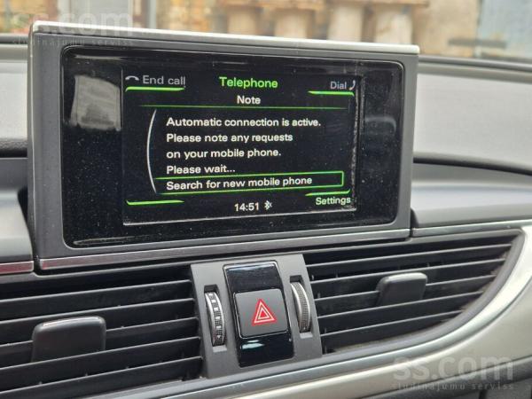 Pelēks Audi A6 2015 Rīga, ar dzinēja tilpumu 3.00 L un nobraukumu 302 tūkst. km par 8999 €, foto 8 vietnē AUTOMOTO.COM.LV