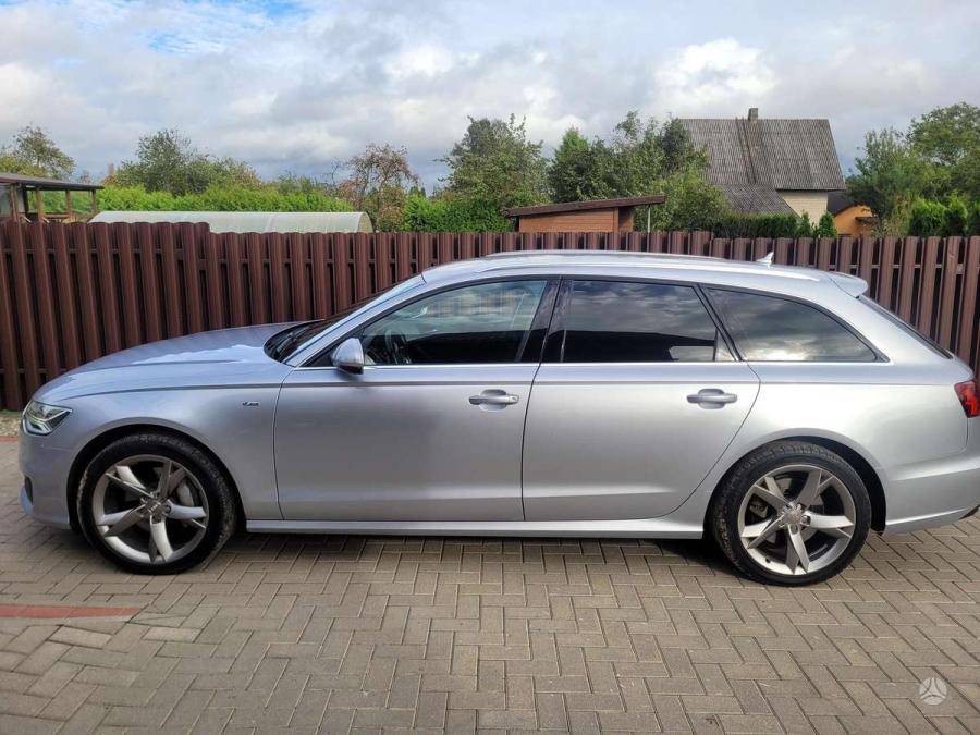 Pelēks Audi A6 2015 Marijampole, ar dzinēja tilpumu 2.97 L un nobraukumu 221 tūkst. km par 12500 €, foto 4 vietnē AUTOMOTO.COM.LV