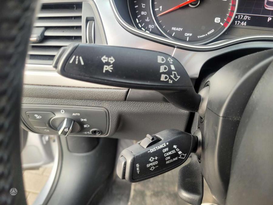 Pelēks Audi A6 2015 Marijampole, ar dzinēja tilpumu 2.97 L un nobraukumu 221 tūkst. km par 12500 €, foto 13 vietnē AUTOMOTO.COM.LV