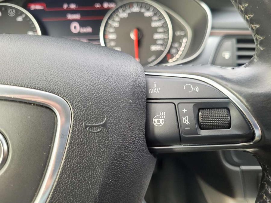 Pelēks Audi A6 2015 Marijampole, ar dzinēja tilpumu 2.97 L un nobraukumu 221 tūkst. km par 12500 €, foto 14 vietnē AUTOMOTO.COM.LV