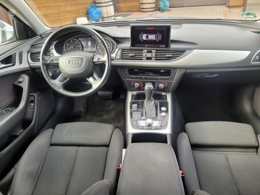 Pelēks Audi A6 2015 Marijampole, ar dzinēja tilpumu 2.97 L un nobraukumu 221 tūkst. km par 12500 €, foto 25 vietnē AUTOMOTO.COM.LV
