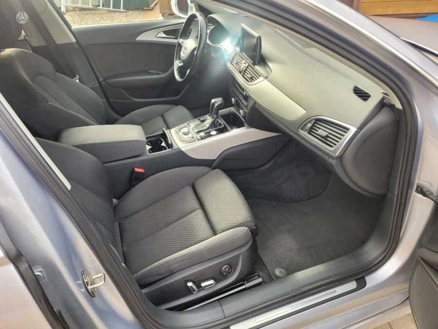Pelēks Audi A6 2015 Marijampole, ar dzinēja tilpumu 2.97 L un nobraukumu 221 tūkst. km par 12500 €, foto 26 vietnē AUTOMOTO.COM.LV