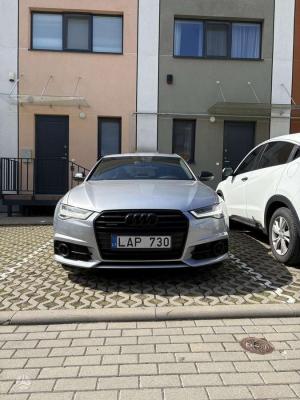 Pelēks Audi A6 2015 Viļņa, ar dzinēja tilpumu 3.00 L un nobraukumu 238 tūkst. km par 8998 €, foto  vietnē AUTOMOTO.COM.LV