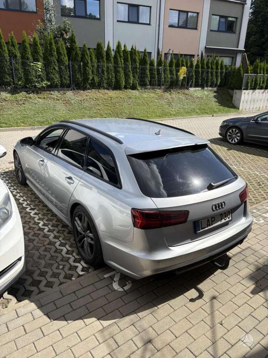 Pelēks Audi A6 2015 Viļņa, ar dzinēja tilpumu 3.00 L un nobraukumu 238 tūkst. km par 8998 €, foto 3 vietnē AUTOMOTO.COM.LV