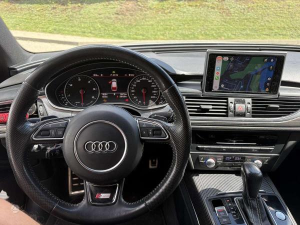 Серый Ауди А6 2015 в Вильнюс, объемом двигателя 3.00 л и пробегом 238 тыс. км за 8998 €, фото 10 на AUTOMOTO.COM.LV