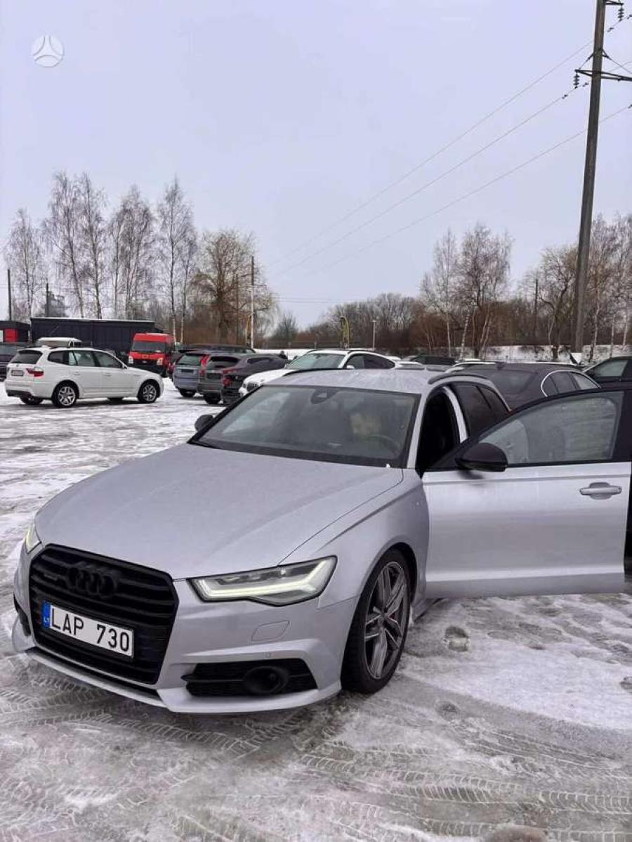 Pelēks Audi A6 2015 Viļņa, ar dzinēja tilpumu 3.00 L un nobraukumu 238 tūkst. km par 8998 €, foto 14 vietnē AUTOMOTO.COM.LV