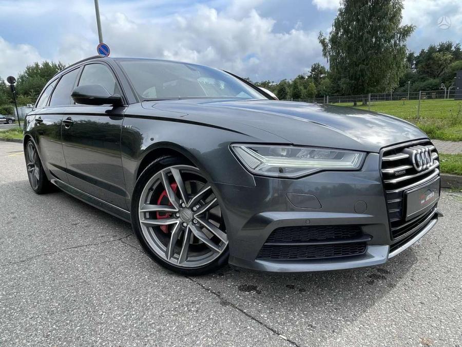 Grey Audi A6 2015 in Vilnius, with an engine capacity of 3.00 L and mileage of 239 thousand km for 16999 €, photo 5 on AUTOMOTO.COM.LV