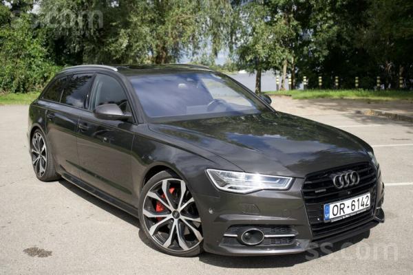 Grey Audi A6 2015 in Riga, with an engine capacity of 3.00 L and mileage of 226 thousand km for 21900 €, photo 1 on AUTOMOTO.COM.LV