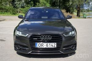 Grey Audi A6 2015 in Riga, with an engine capacity of 3.00 L and mileage of 226 thousand km for 21900 €, photo 4 on AUTOMOTO.COM.LV