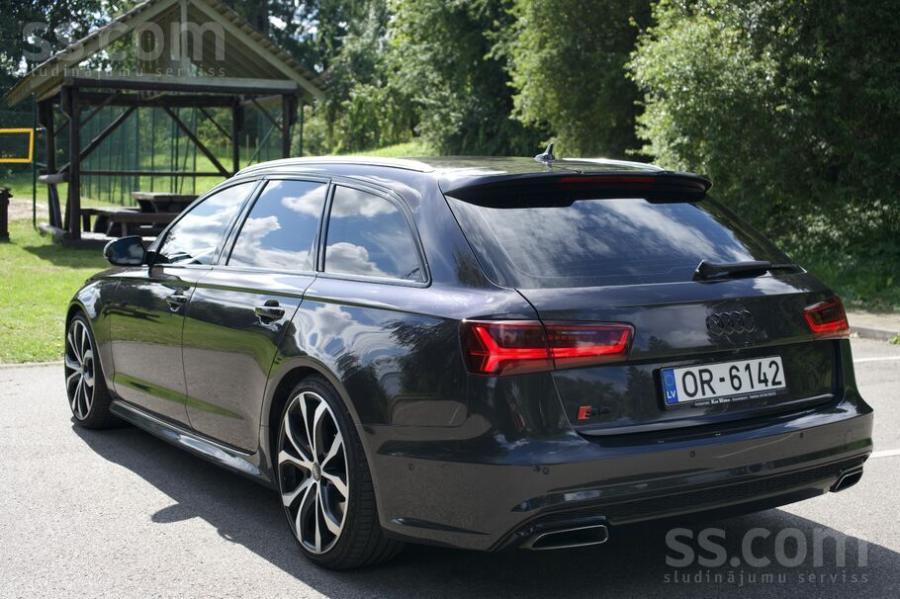 Grey Audi A6 2015 in Riga, with an engine capacity of 3.00 L and mileage of 226 thousand km for 21900 €, photo 5 on AUTOMOTO.COM.LV