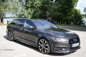 Grey Audi A6 2015 in Riga, with an engine capacity of 3.00 L and mileage of 226 thousand km for 21900 €, photo 6 on AUTOMOTO.COM.LV