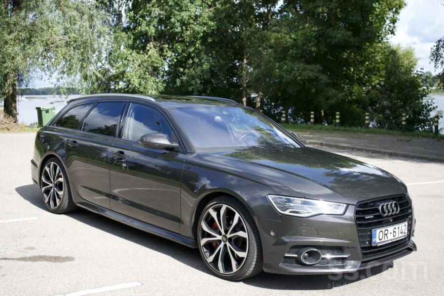 Grey Audi A6 2015 in Riga, with an engine capacity of 3.00 L and mileage of 226 thousand km for 21900 €, photo 6 on AUTOMOTO.COM.LV