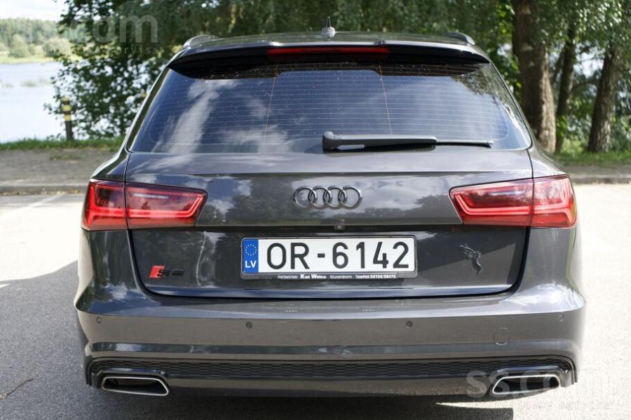 Grey Audi A6 2015 in Riga, with an engine capacity of 3.00 L and mileage of 226 thousand km for 21900 €, photo 7 on AUTOMOTO.COM.LV