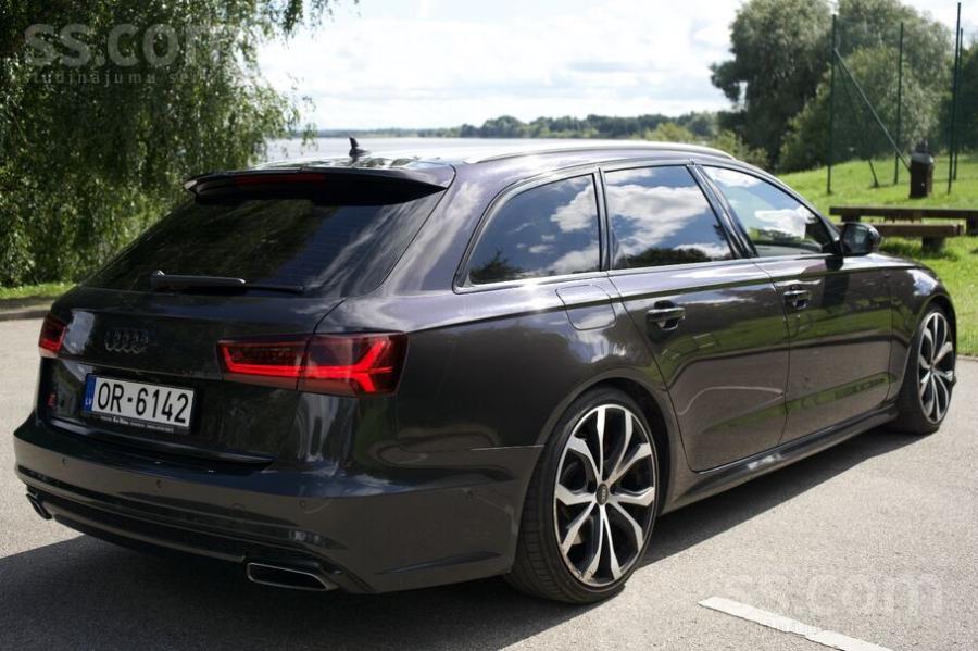 Grey Audi A6 2015 in Riga, with an engine capacity of 3.00 L and mileage of 226 thousand km for 21900 €, photo 8 on AUTOMOTO.COM.LV