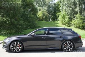Grey Audi A6 2015 in Riga, with an engine capacity of 3.00 L and mileage of 226 thousand km for 21900 €, photo 9 on AUTOMOTO.COM.LV