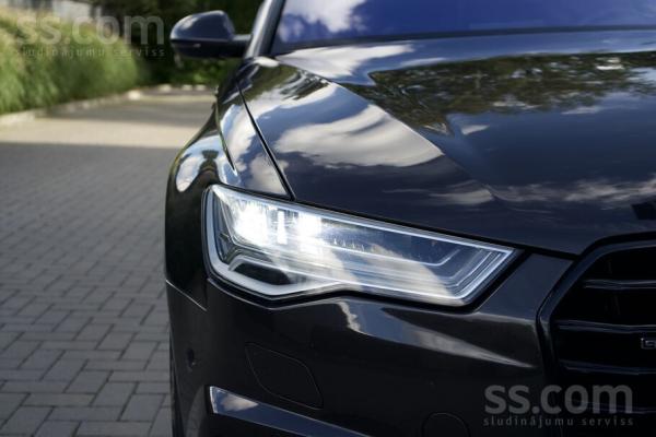 Grey Audi A6 2015 in Riga, with an engine capacity of 3.00 L and mileage of 226 thousand km for 21900 €, photo 10 on AUTOMOTO.COM.LV