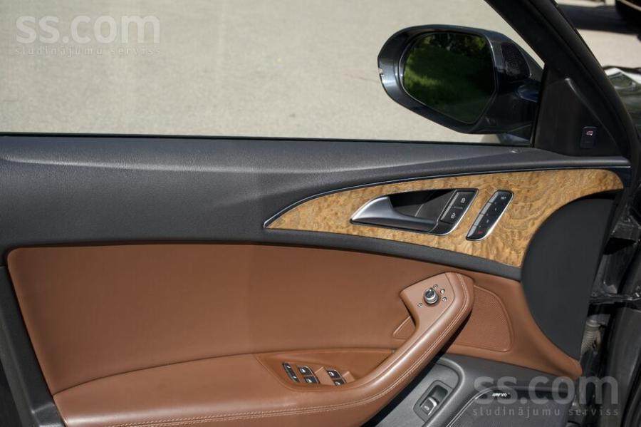 Grey Audi A6 2015 in Riga, with an engine capacity of 3.00 L and mileage of 226 thousand km for 21900 €, photo 14 on AUTOMOTO.COM.LV