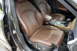 Grey Audi A6 2015 in Riga, with an engine capacity of 3.00 L and mileage of 226 thousand km for 21900 €, photo 16 on AUTOMOTO.COM.LV