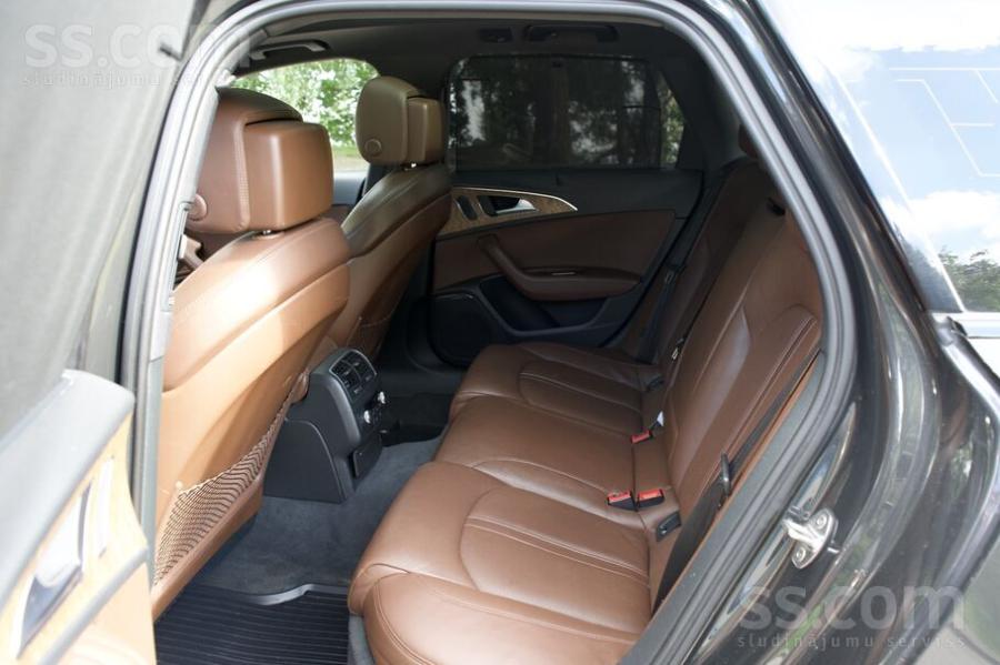 Grey Audi A6 2015 in Riga, with an engine capacity of 3.00 L and mileage of 226 thousand km for 21900 €, photo 17 on AUTOMOTO.COM.LV