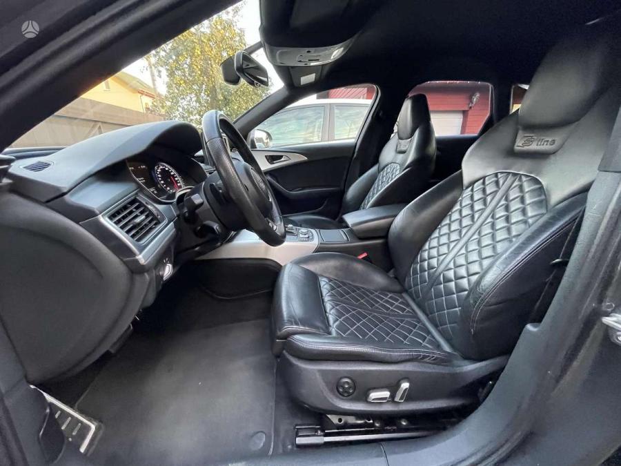 Pelēks Audi A6 2015 Viļņa, ar dzinēja tilpumu 3.00 L un nobraukumu 239 tūkst. km par 16999 €, foto 15 vietnē AUTOMOTO.COM.LV