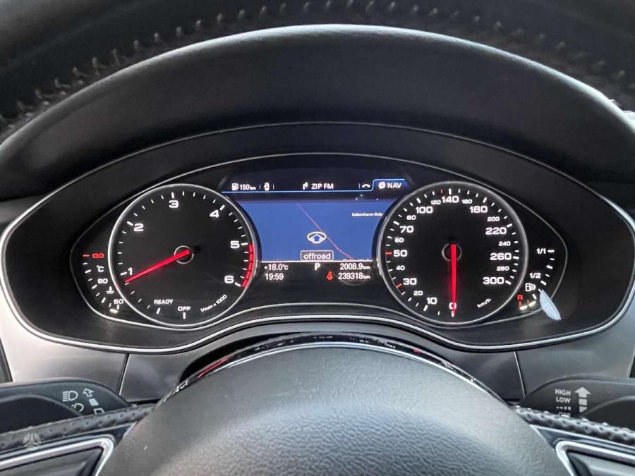 Pelēks Audi A6 2015 Viļņa, ar dzinēja tilpumu 3.00 L un nobraukumu 239 tūkst. km par 16999 €, foto 31 vietnē AUTOMOTO.COM.LV