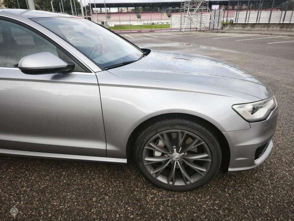 Grey Audi A6 2015 in Telschi, with an engine capacity of 2.97 L and mileage of 310 thousand km for 10500 €, photo 8 on AUTOMOTO.COM.LV