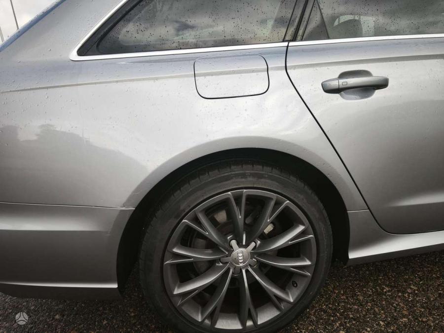 Grey Audi A6 2015 in Telschi, with an engine capacity of 2.97 L and mileage of 310 thousand km for 10500 €, photo 9 on AUTOMOTO.COM.LV