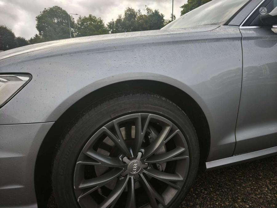 Grey Audi A6 2015 in Telschi, with an engine capacity of 2.97 L and mileage of 310 thousand km for 10500 €, photo 12 on AUTOMOTO.COM.LV