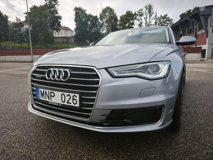Grey Audi A6 2015 in Telschi, with an engine capacity of 2.97 L and mileage of 310 thousand km for 10500 €, photo 14 on AUTOMOTO.COM.LV