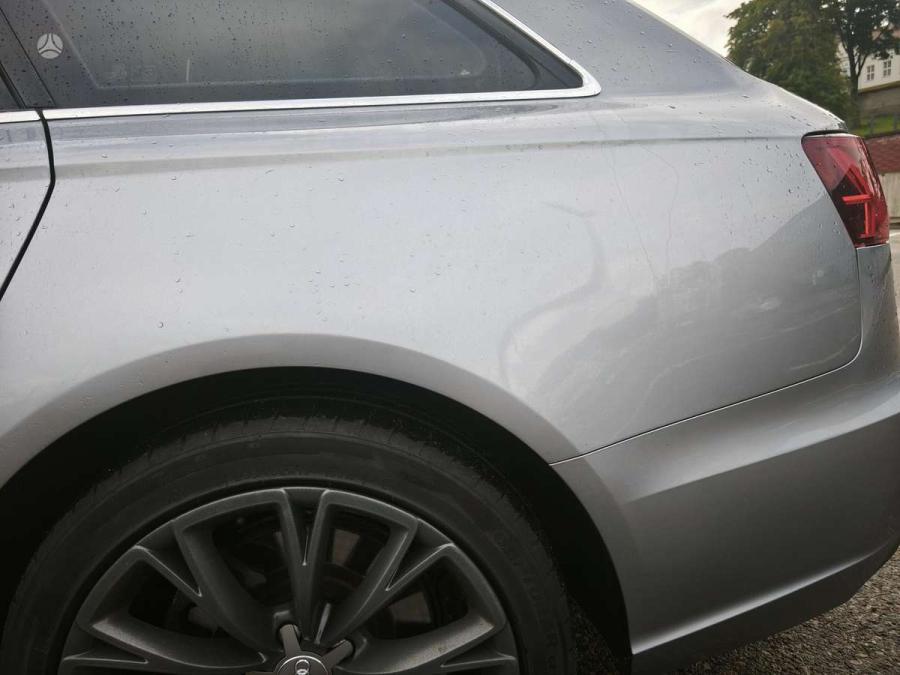 Grey Audi A6 2015 in Telschi, with an engine capacity of 2.97 L and mileage of 310 thousand km for 10500 €, photo 16 on AUTOMOTO.COM.LV