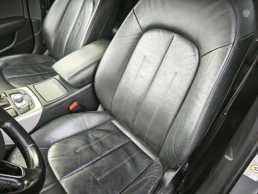 Grey Audi A6 2015 in Telschi, with an engine capacity of 2.97 L and mileage of 310 thousand km for 10500 €, photo 21 on AUTOMOTO.COM.LV
