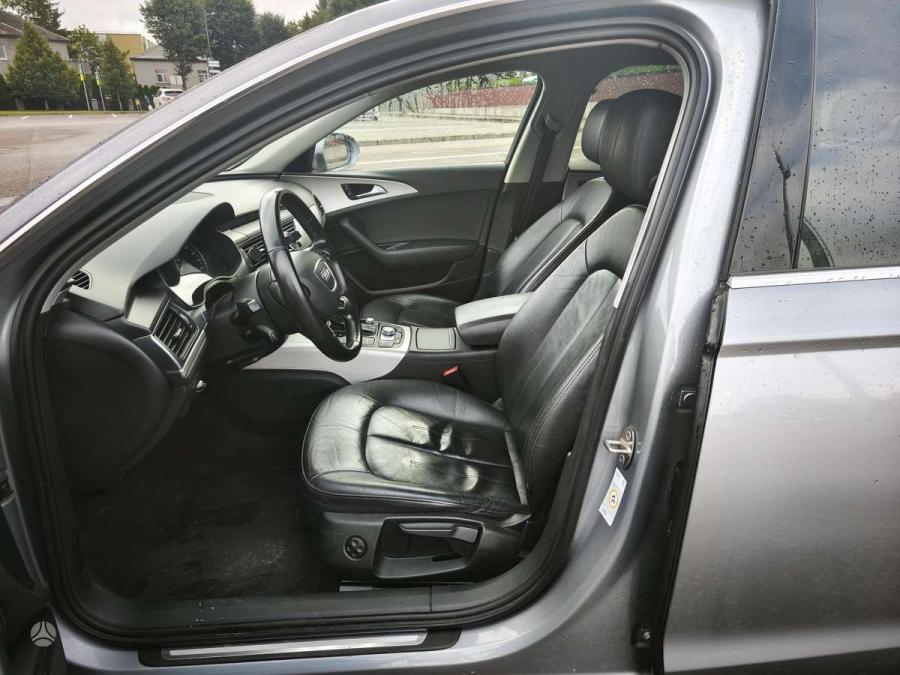 Grey Audi A6 2015 in Telschi, with an engine capacity of 2.97 L and mileage of 310 thousand km for 10500 €, photo 23 on AUTOMOTO.COM.LV