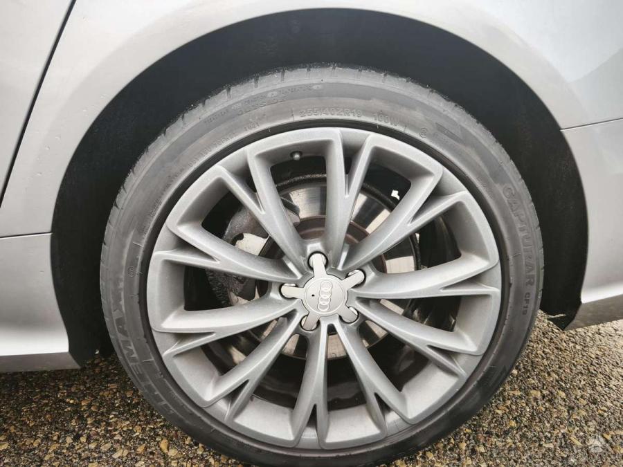 Grey Audi A6 2015 in Telschi, with an engine capacity of 2.97 L and mileage of 310 thousand km for 10500 €, photo 24 on AUTOMOTO.COM.LV