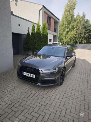 Pelēks Audi A6 2015 Viļņa, ar dzinēja tilpumu 2.97 L un nobraukumu 255 tūkst. km par 19500 €, foto  vietnē AUTOMOTO.COM.LV