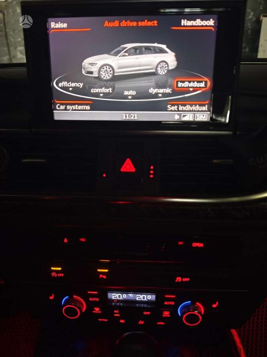 Pelēks Audi A6 2015 Viļņa, ar dzinēja tilpumu 2.97 L un nobraukumu 255 tūkst. km par 18400 €, foto 30 vietnē AUTOMOTO.COM.LV