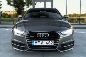 Grey Audi A6 2015 in Klaipeda, with an engine capacity of 2.97 L and mileage of 316 thousand km for 17100 €, photo 4 on AUTOMOTO.COM.LV