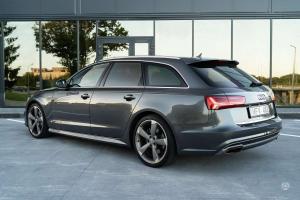 Grey Audi A6 2015 in Klaipeda, with an engine capacity of 2.97 L and mileage of 316 thousand km for 17100 €, photo 8 on AUTOMOTO.COM.LV