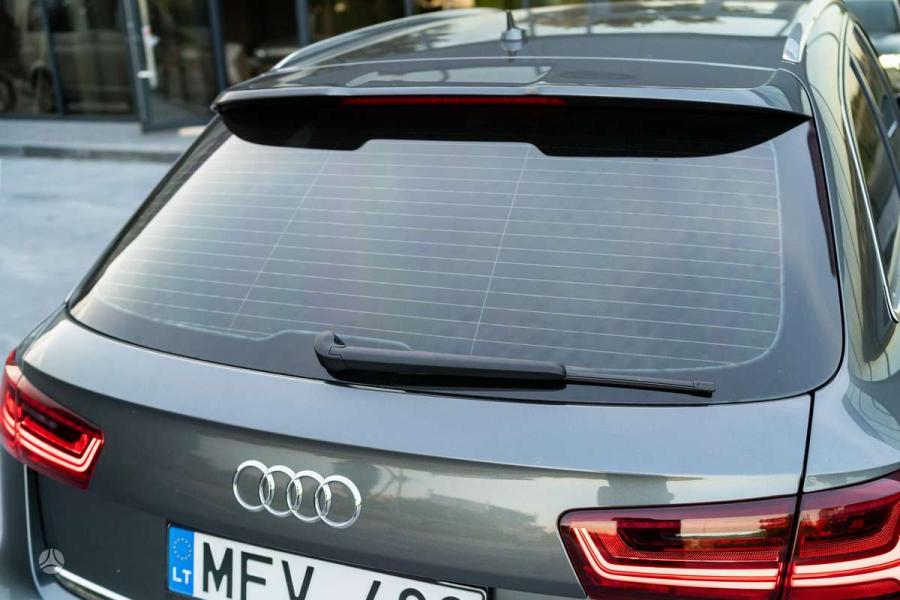 Grey Audi A6 2015 in Klaipeda, with an engine capacity of 2.97 L and mileage of 316 thousand km for 17100 €, photo 12 on AUTOMOTO.COM.LV