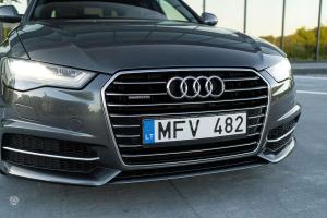 Grey Audi A6 2015 in Klaipeda, with an engine capacity of 2.97 L and mileage of 316 thousand km for 17100 €, photo 14 on AUTOMOTO.COM.LV