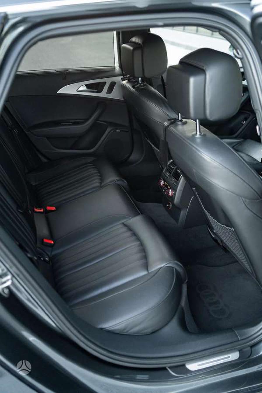 Grey Audi A6 2015 in Klaipeda, with an engine capacity of 2.97 L and mileage of 316 thousand km for 17100 €, photo 41 on AUTOMOTO.COM.LV