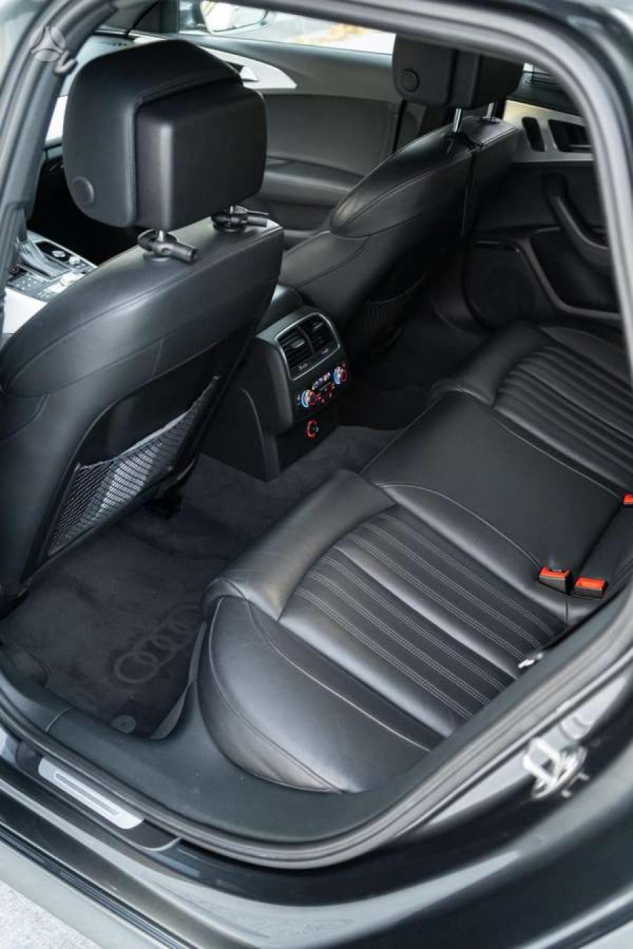 Grey Audi A6 2015 in Klaipeda, with an engine capacity of 2.97 L and mileage of 316 thousand km for 17100 €, photo 42 on AUTOMOTO.COM.LV