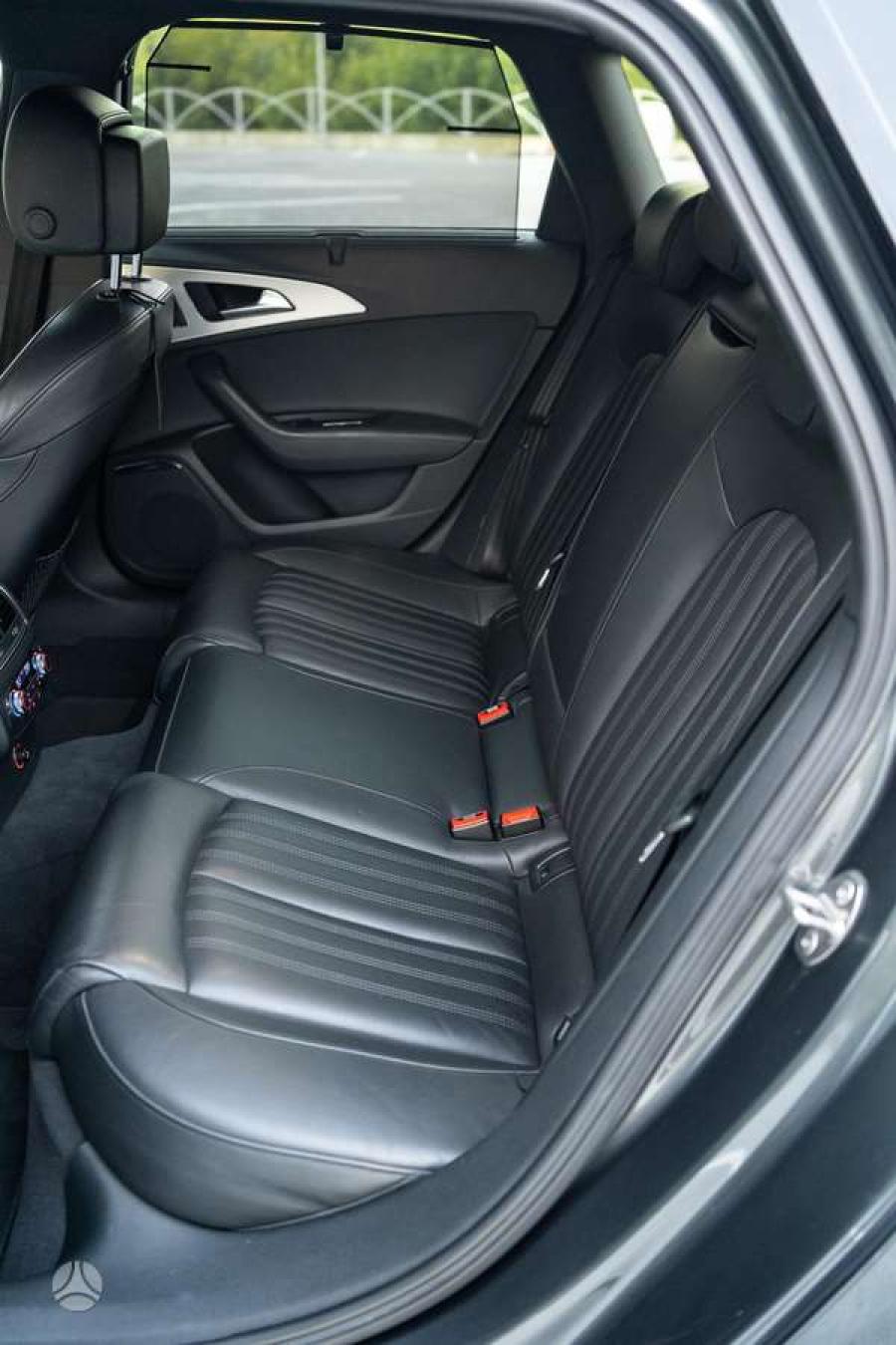 Grey Audi A6 2015 in Klaipeda, with an engine capacity of 2.97 L and mileage of 316 thousand km for 17100 €, photo 43 on AUTOMOTO.COM.LV