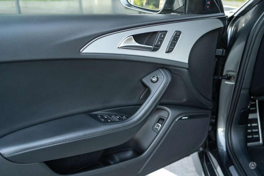 Grey Audi A6 2015 in Klaipeda, with an engine capacity of 2.97 L and mileage of 316 thousand km for 17100 €, photo 48 on AUTOMOTO.COM.LV