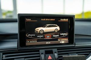Grey Audi A6 2015 in Klaipeda, with an engine capacity of 2.97 L and mileage of 316 thousand km for 17100 €, photo 50 on AUTOMOTO.COM.LV
